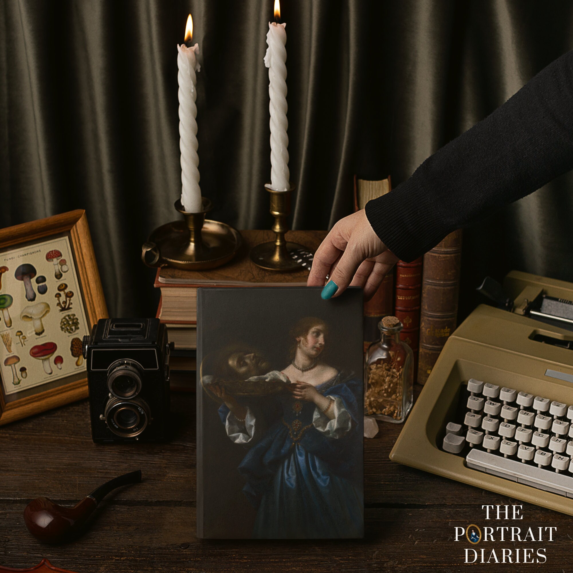 Dark Academia Creepy Hardback Notebook / Vintage Oil Painting - Etsy UK