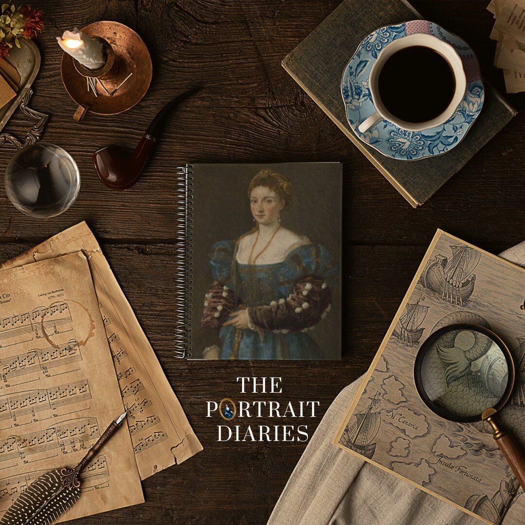 Henry VIII Tudor Style Spiral Notebook / Tudor Aesthetic Diary, the ...