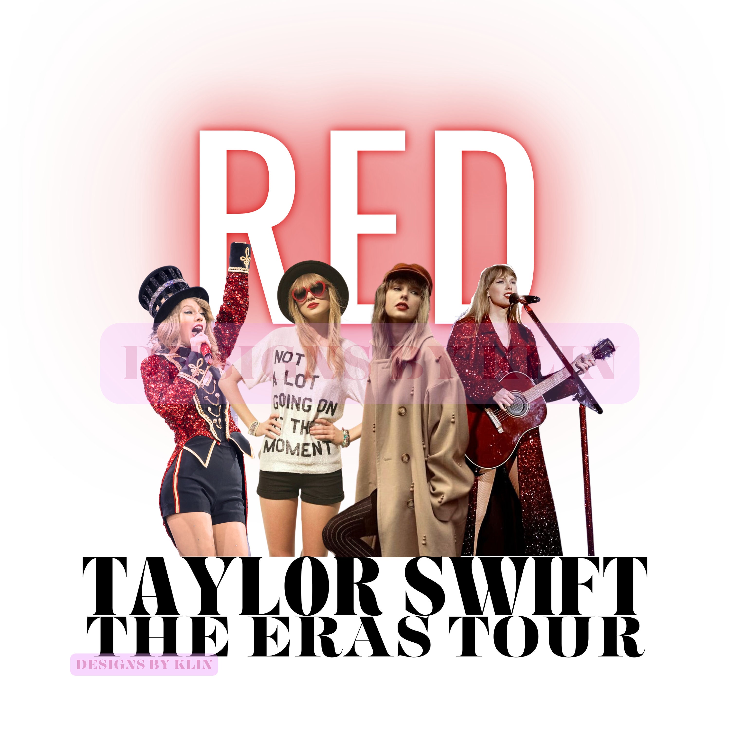Taylor Swift the Eras Tour Red Taylor Swift PNG DTF Digital Download ...