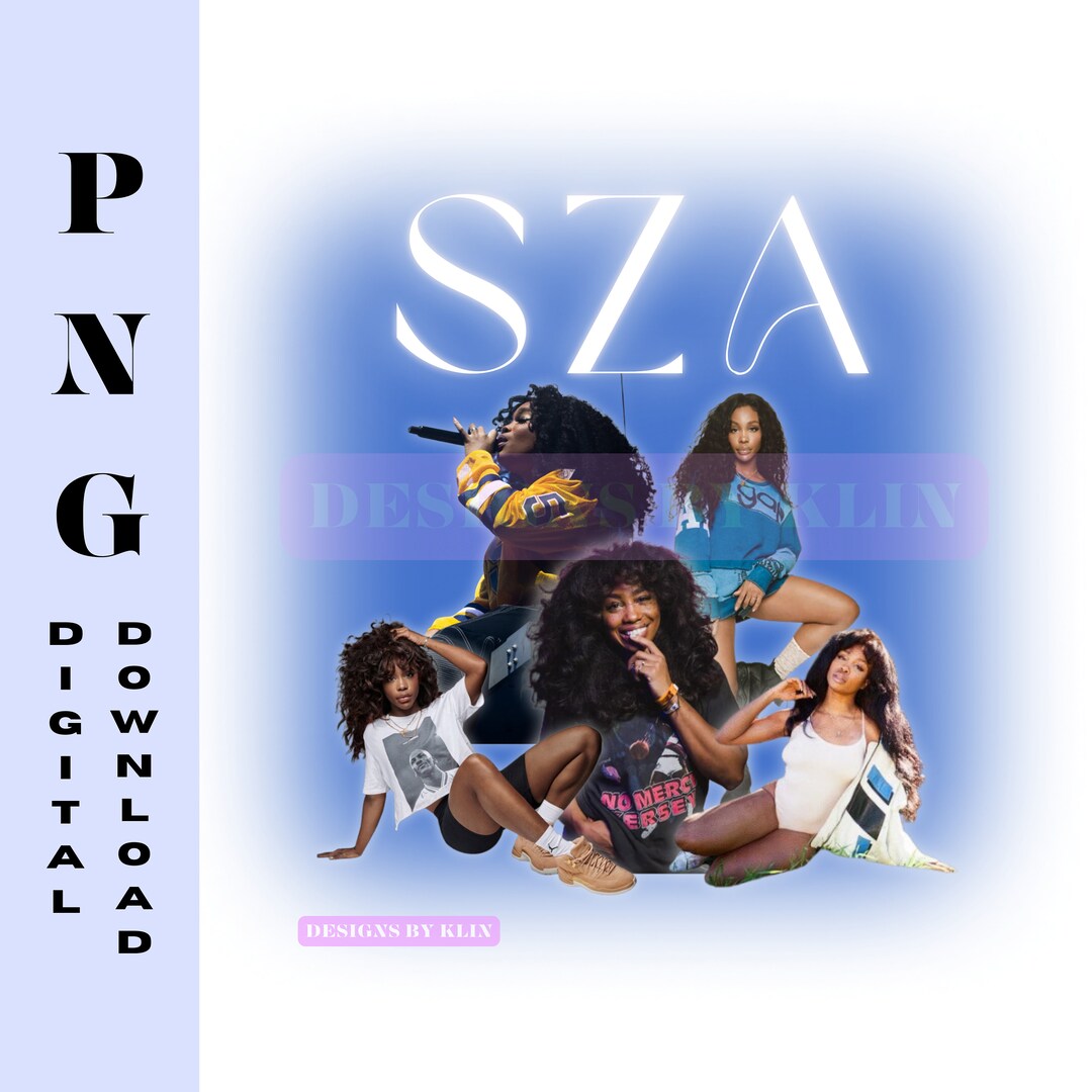 SZA Vintage Graphic | PNG | SVG | Sublimation | Printable Vinyl ...
