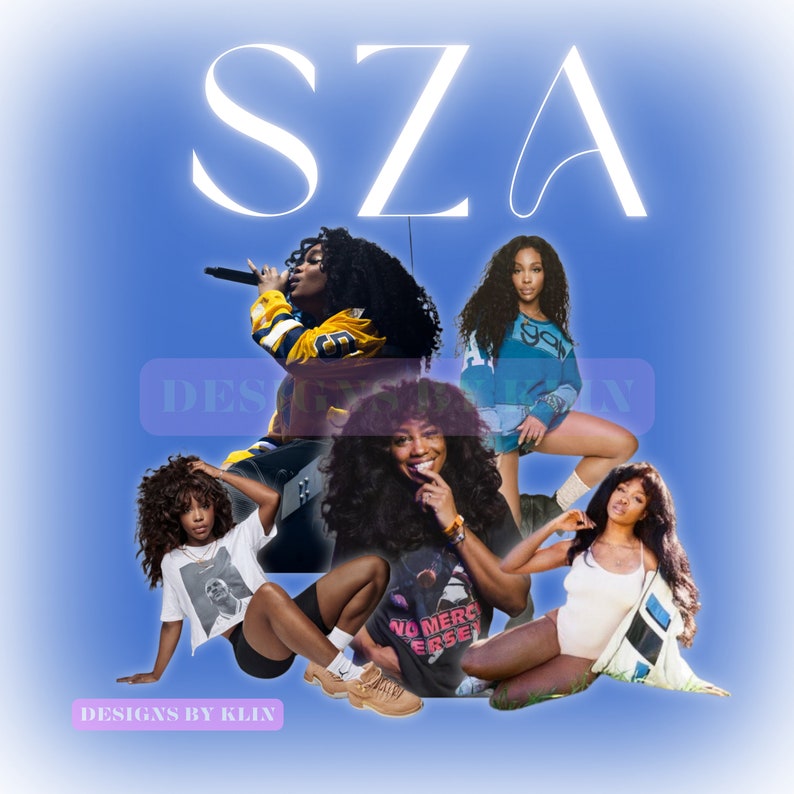 SZA Vintage Graphic | PNG | SVG | Sublimation | Printable Vinyl ...