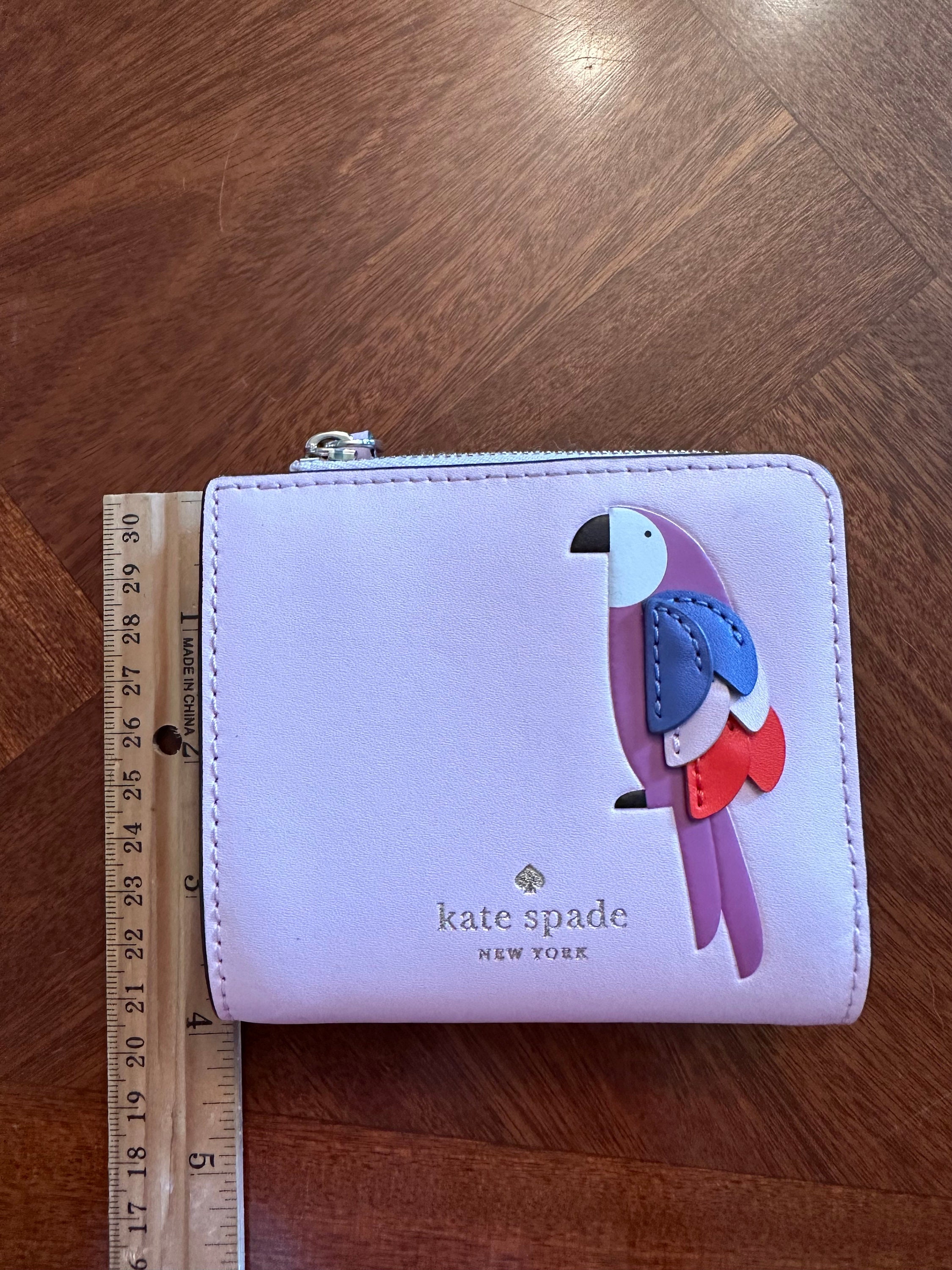 Kate Spade Flock Party Parrot Set Crossbody, Wallet, Passport Holder ...