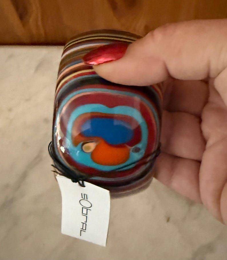 Carlo Sobral Brazil Pop Art Bangles/bracelets 6 Sizes (goes With Pop ...