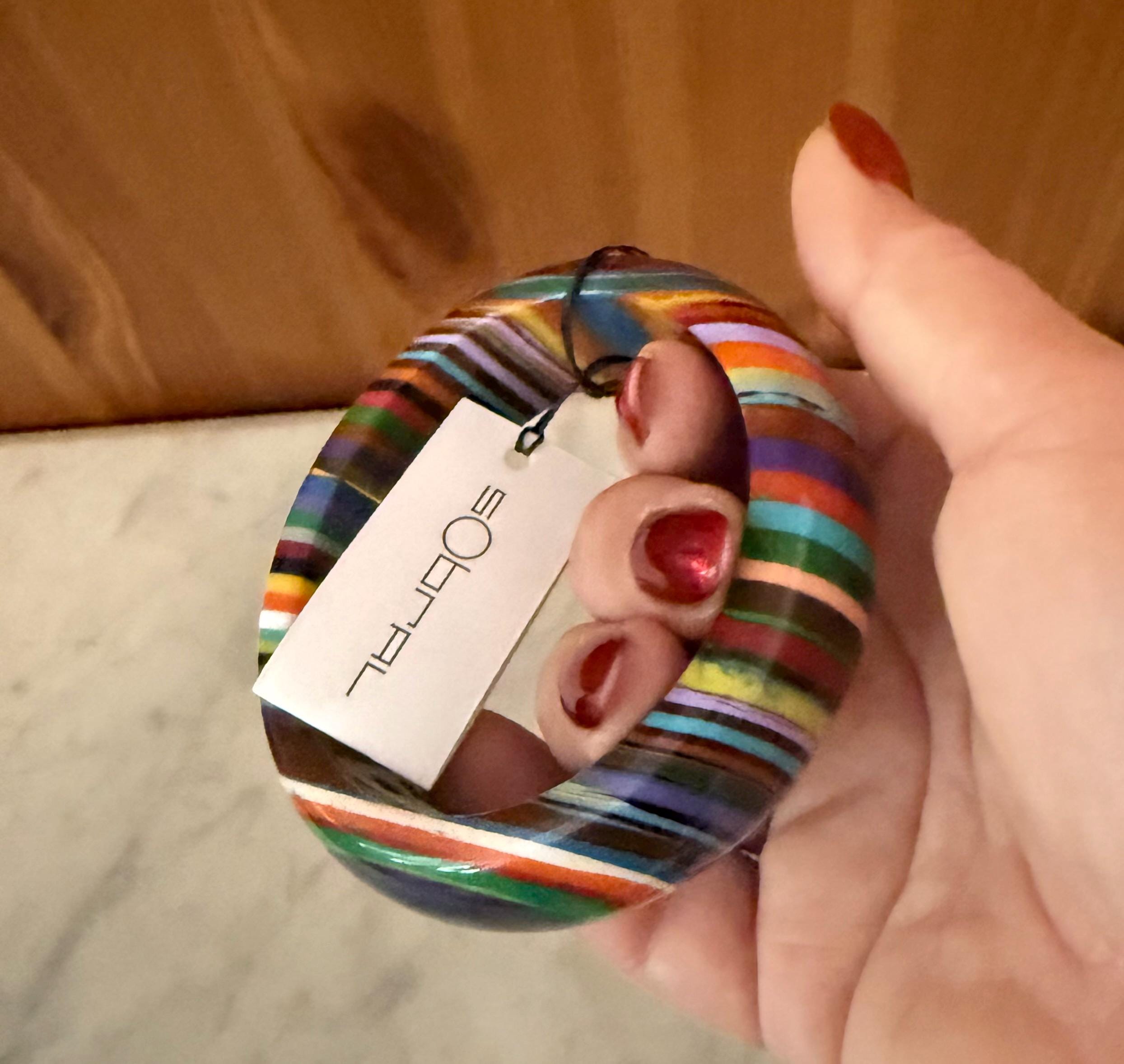 Carlo Sobral Brazil Pop Art Bangles/bracelets 6 Sizes (goes With Pop ...