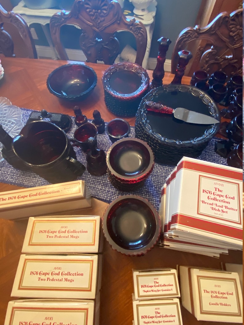 Avon 1876 Cape Cod Collection Individual Items or Boxed Sets - Etsy