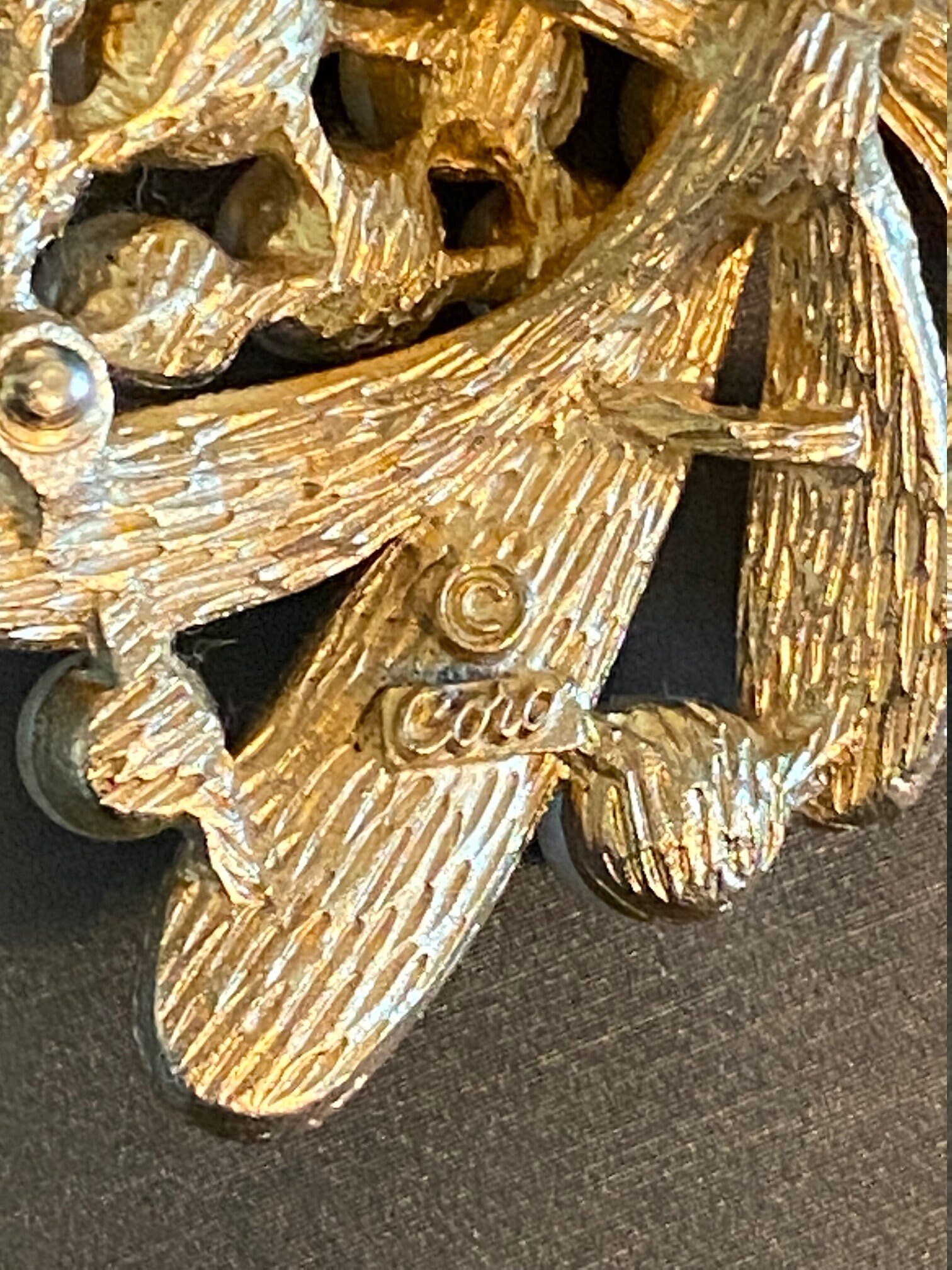 Coro Pearl Brooch - Etsy