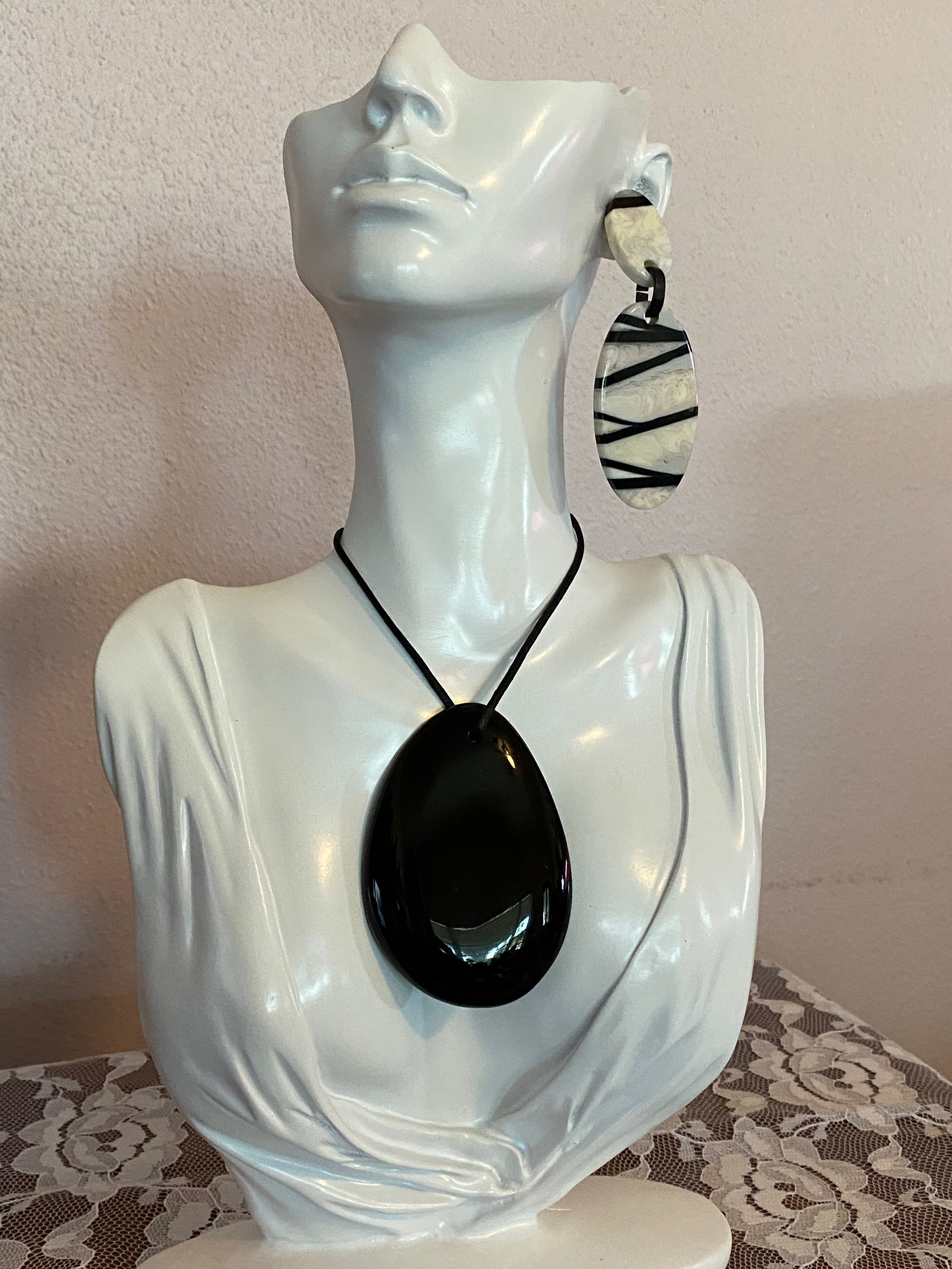 Carlos Sobral Brazil Black Jewelry (various Collections) - Etsy