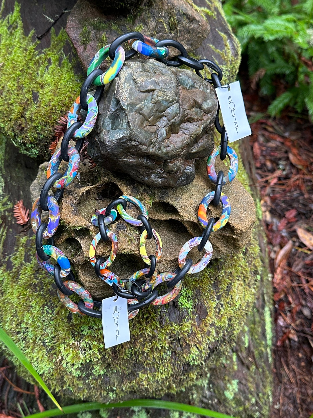 Carlos Sobral Brazil Pollock Chain Necklaces and Bracelets ( Matches ...