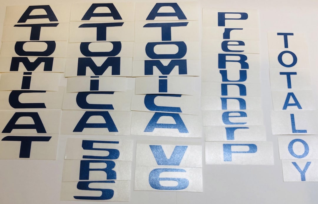 Premium Cast Vinyl Decals for 2005-2015 Tacoma Doors and Tailgate - Etsy