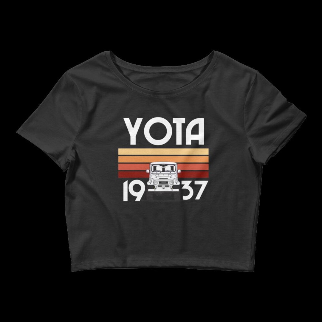 Yota 1937 Cropped T-shirt - Etsy