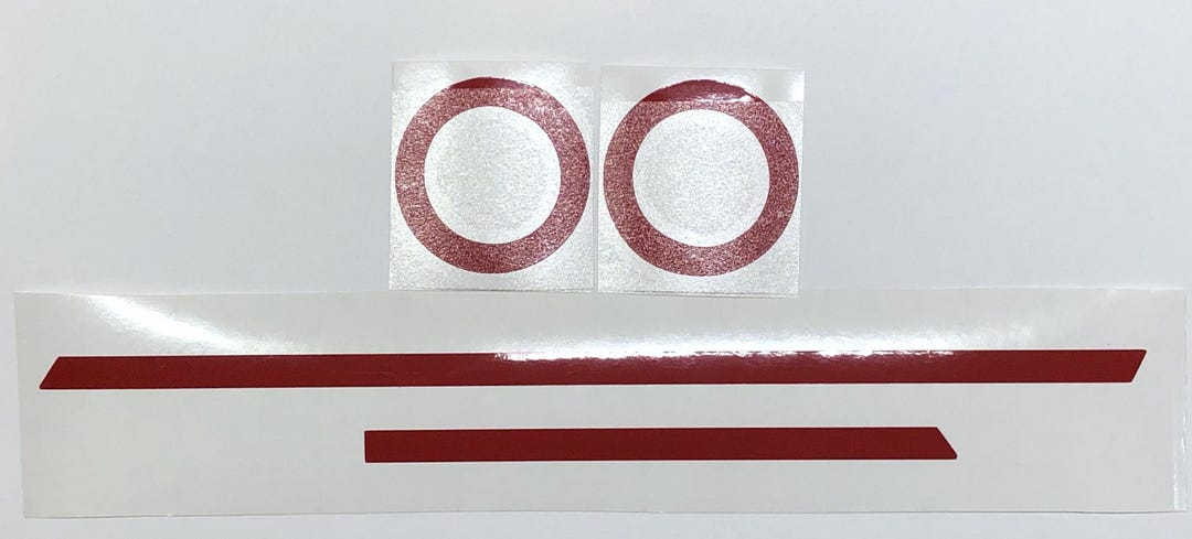 Premium Cast Red Vinyl Decals for 2016-2023 Tacoma Start/stop Button ...
