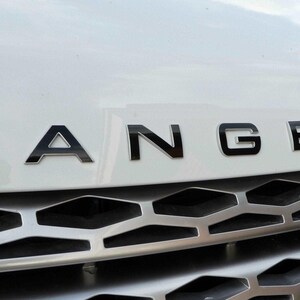 Premium Cast Vinyl Decal Letters for 2014-2022 Range Rover Sport Hood ...
