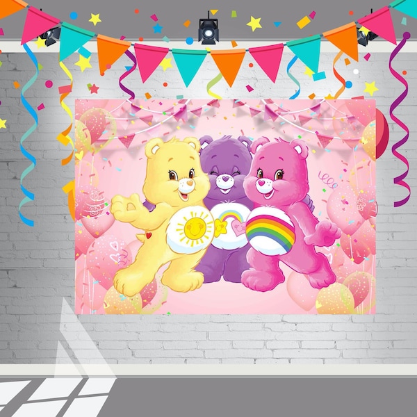 Care Bears Backdrop - Etsy