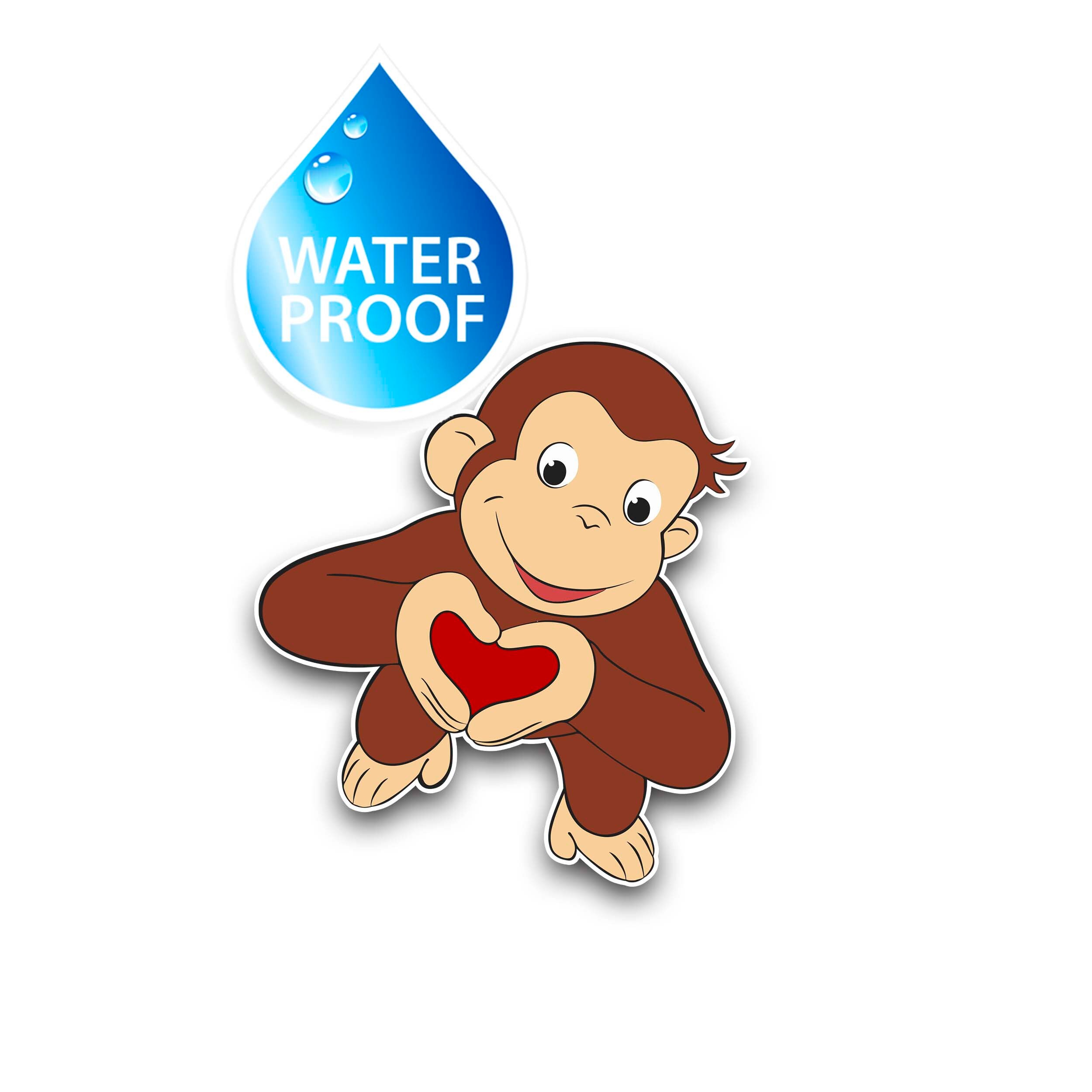 Curious-george Stickers for Kids 25 PCS Vinyl Decals Blue - Etsy