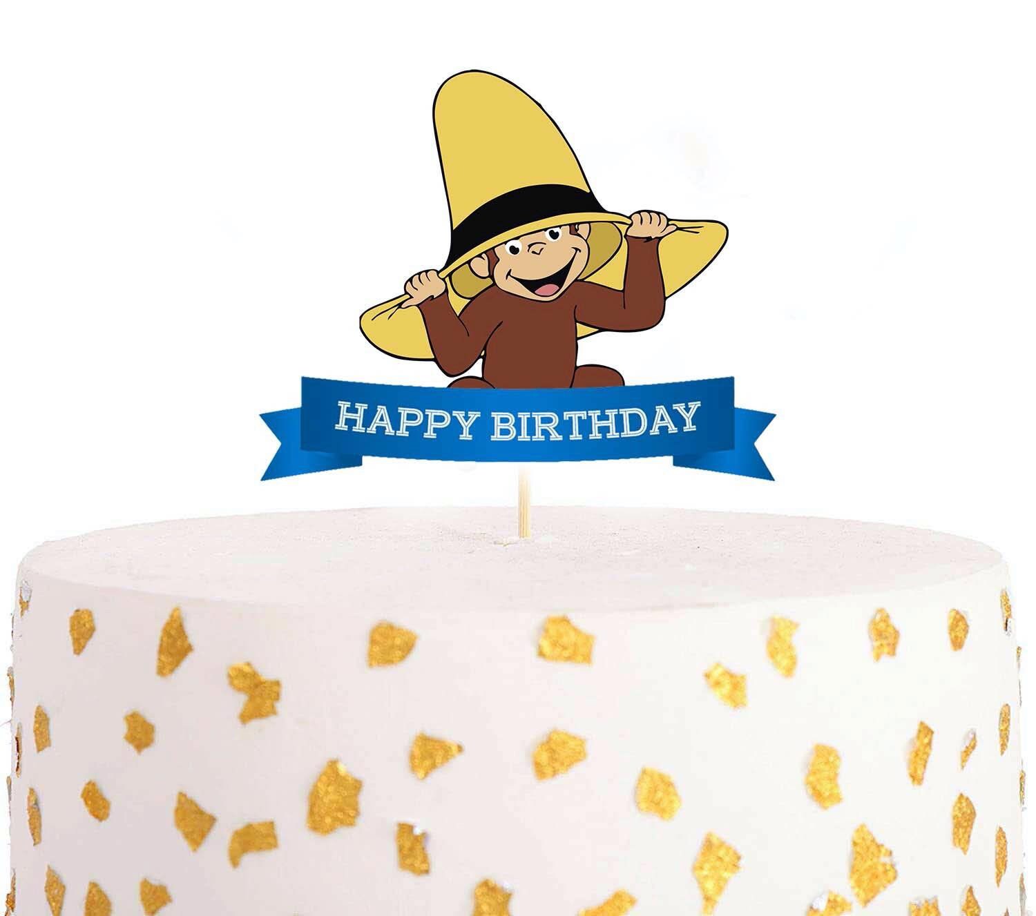 Curious George Cake Topper