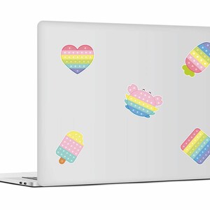 25 PCS Pop-it Stickers Fid-get Toy Stickers Pop-it - Etsy
