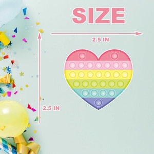 25 PCS Pop-it Stickers Fid-get Toy Stickers Pop-it - Etsy