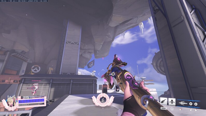 Overwatch HUD Stream Overlay | Health Bar and Ult Charge | Angel Wings ...