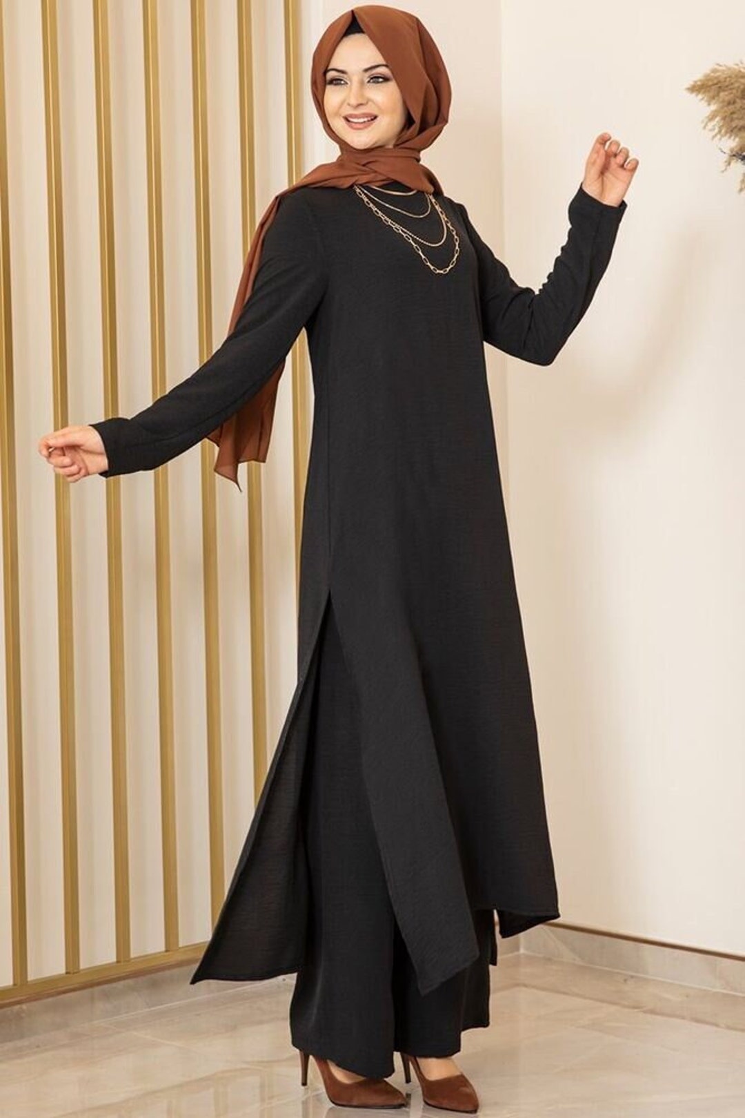 Muslim Abaya / Islamic Dress / Suit / Two Pieces of Islamic Suit / Gift ...