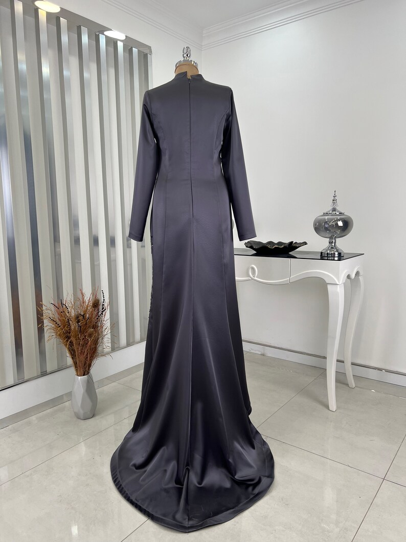 Exclusive Satin / Wedding Dress / Prom Dress / Islamic Cloth / - Etsy