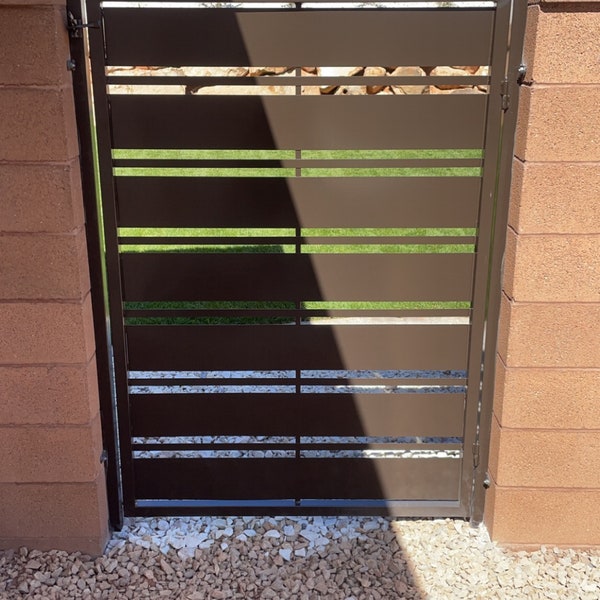 Modern Metal Gate - Etsy