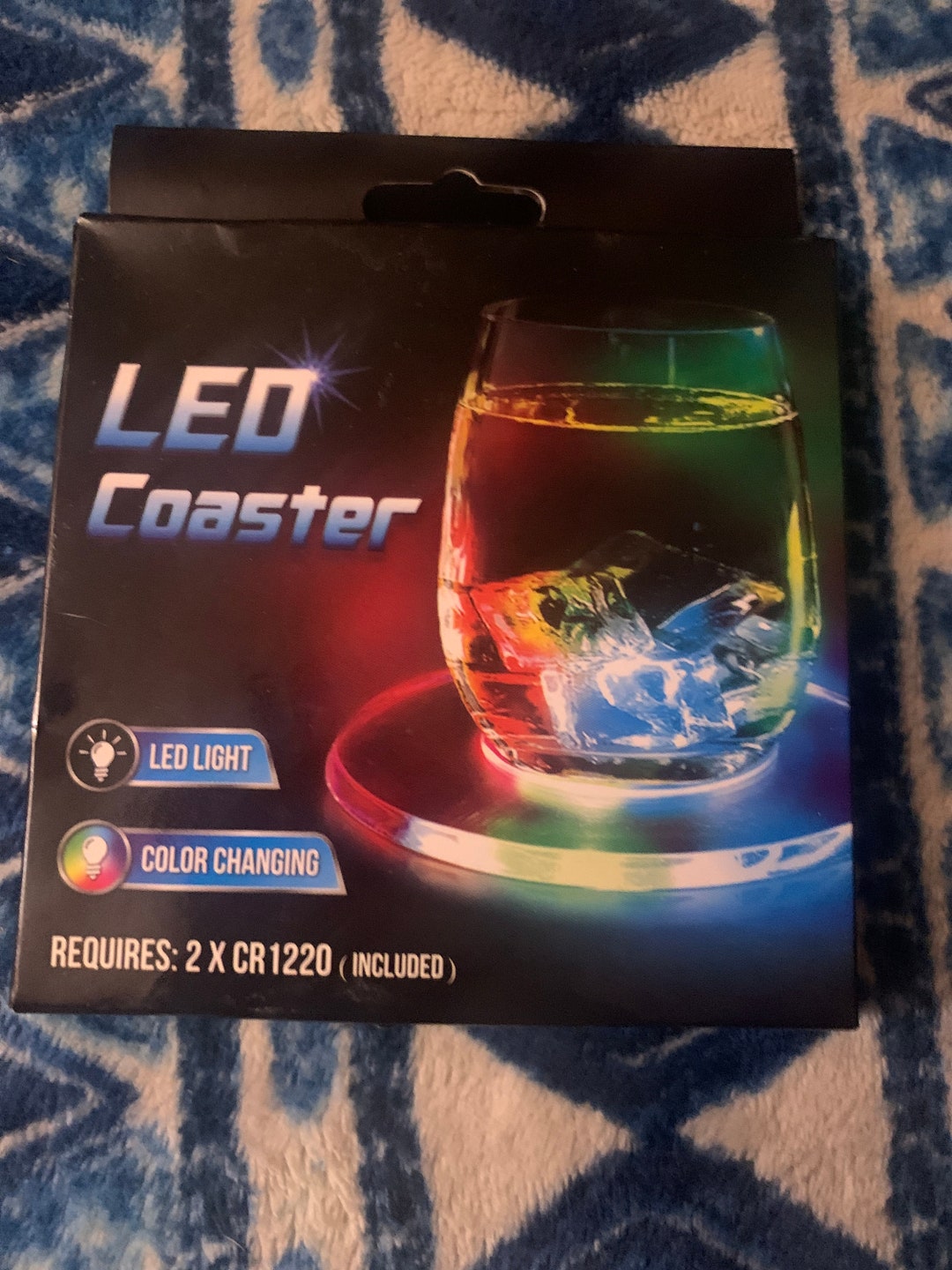 LED Coaster - Etsy