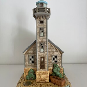 East Channel Lighthouse RARE Lefton Lighthouse Michigan Lighthouse ...