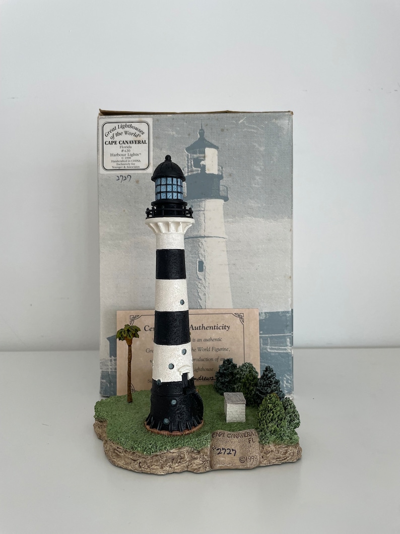 Cape Canaveral Lighthouse Harbour Lights Florida Lighthouse Historic ...