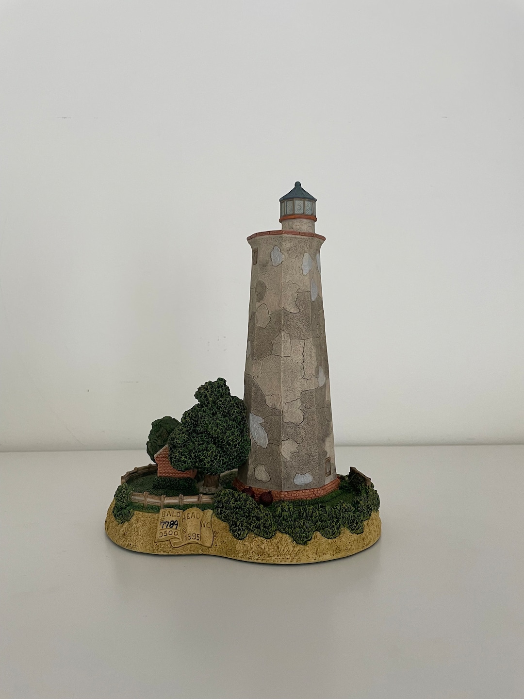 Bald Head Lighthouse Old Baldy Harbour Lights Resin Lighthouse Figurine ...