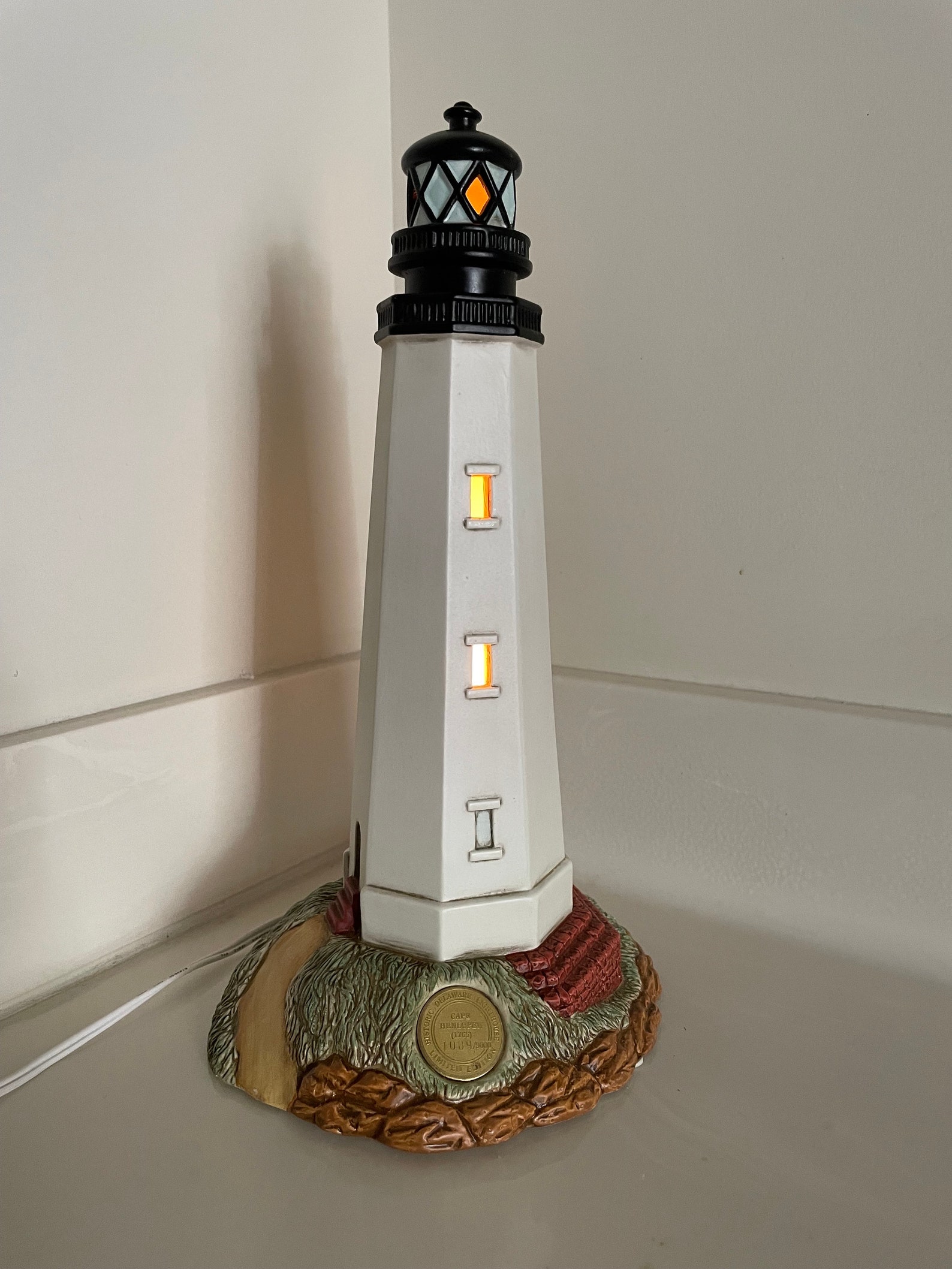 Cape Henlopen Lighthouse Lefton Lighthouse Delaware - Etsy