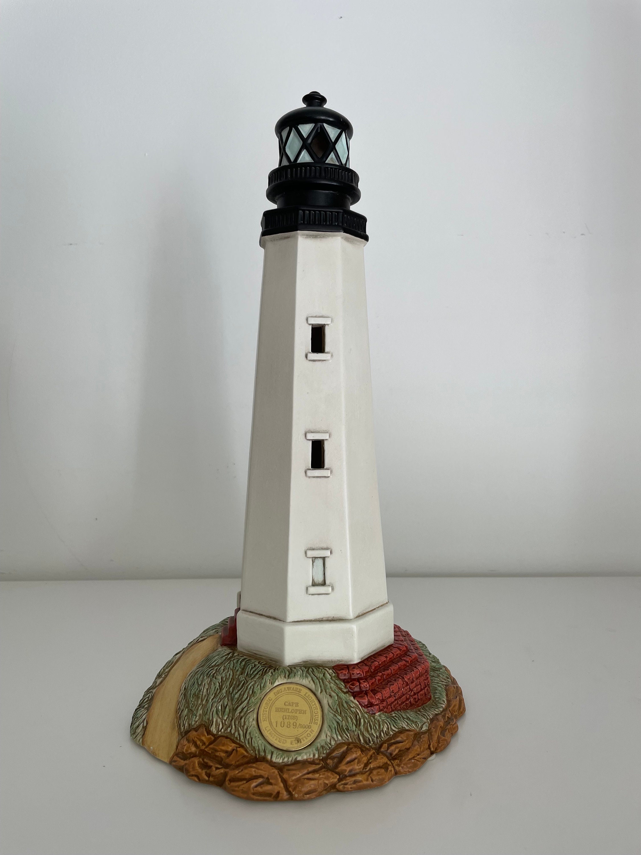 Cape Henlopen Lighthouse Lefton Lighthouse Delaware - Etsy
