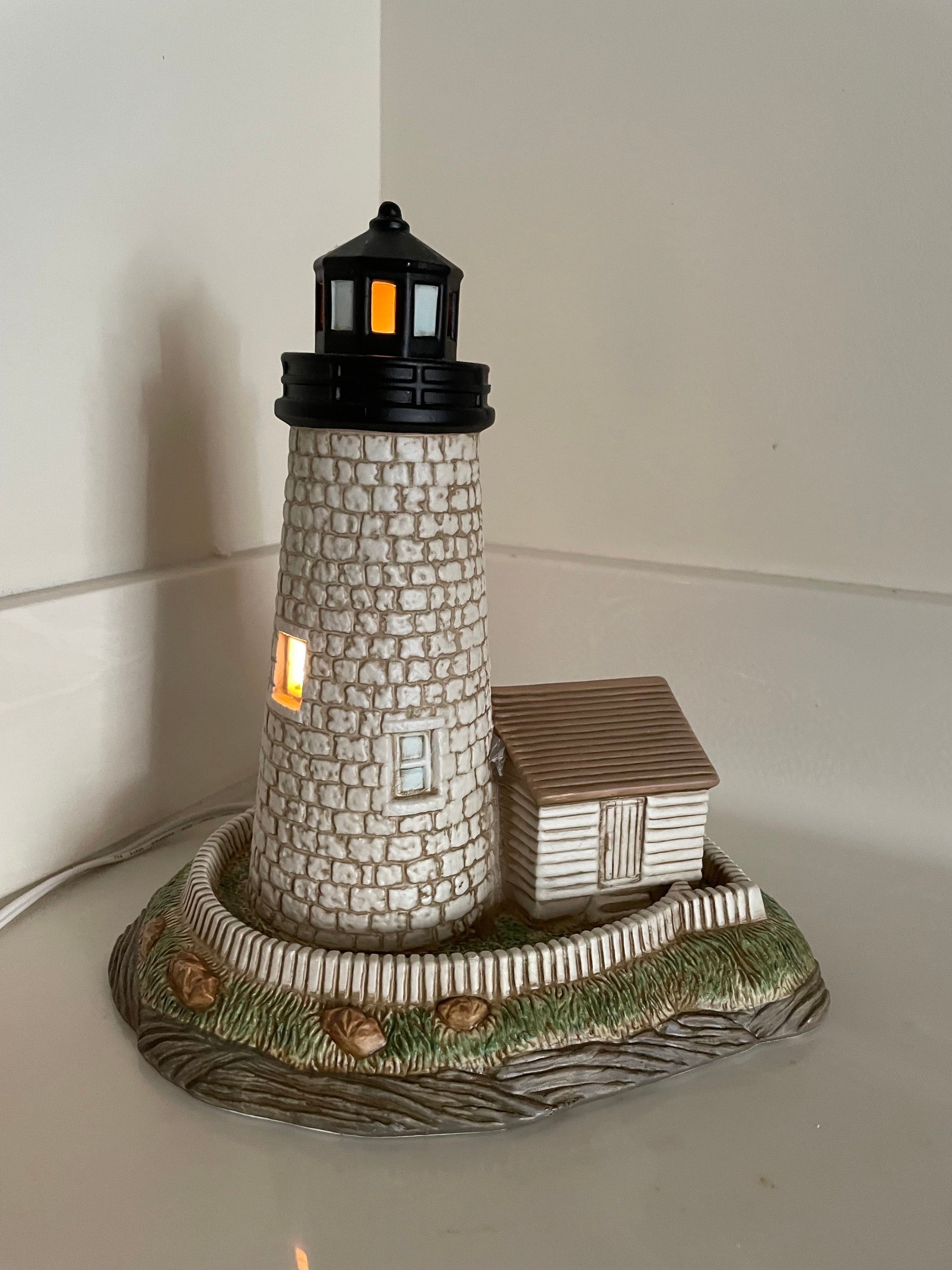 Pemaquid Point Lighthouse Lefton Lighthouse Historic - Etsy