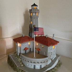 Alcatraz Lighthouse Lefton Lighthouse California Lighthouse Historic ...