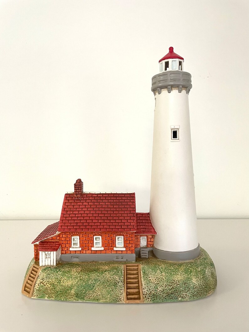 Tawas Point Light Lefton Lighthouse Michigan Lighthouse - Etsy