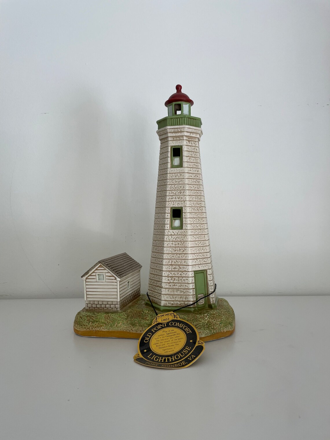 Old Point Comfort Lighthouse Lefton Lighthouse Virginia - Etsy