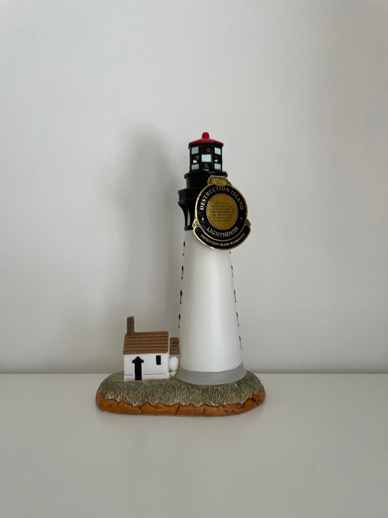 Destruction Island Lighthouse Lefton Lighthouse Washington - Etsy