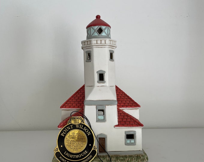 Point Wilson Lighthouse - Lefton Lighthouse - Washington State ...