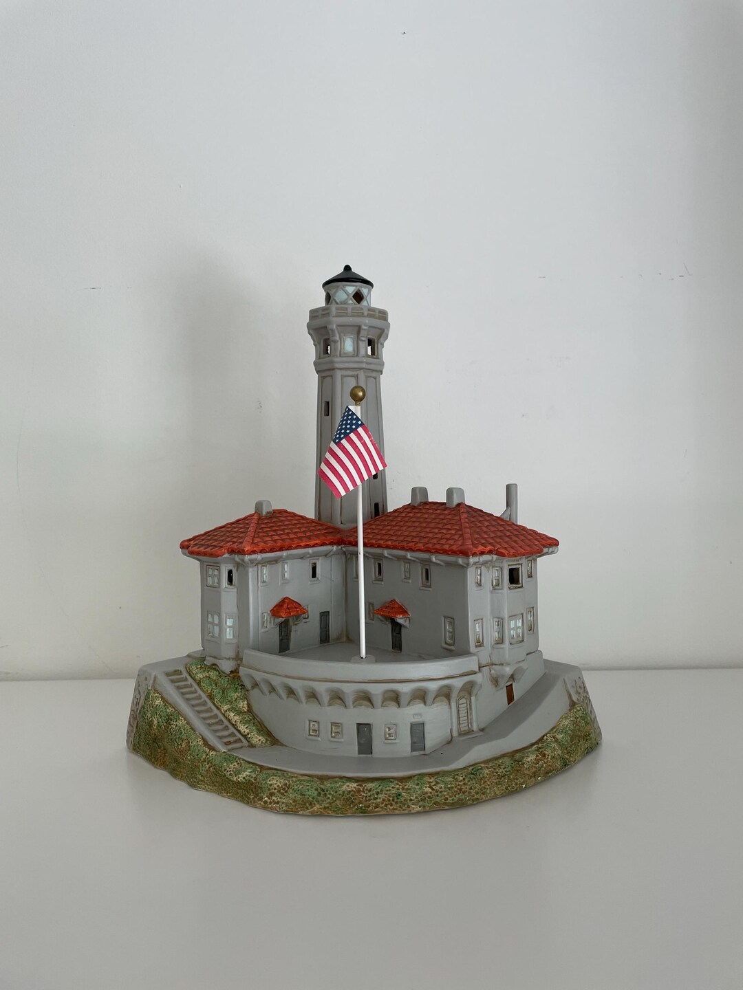 Alcatraz Lighthouse Lefton Lighthouse California Lighthouse Historic ...