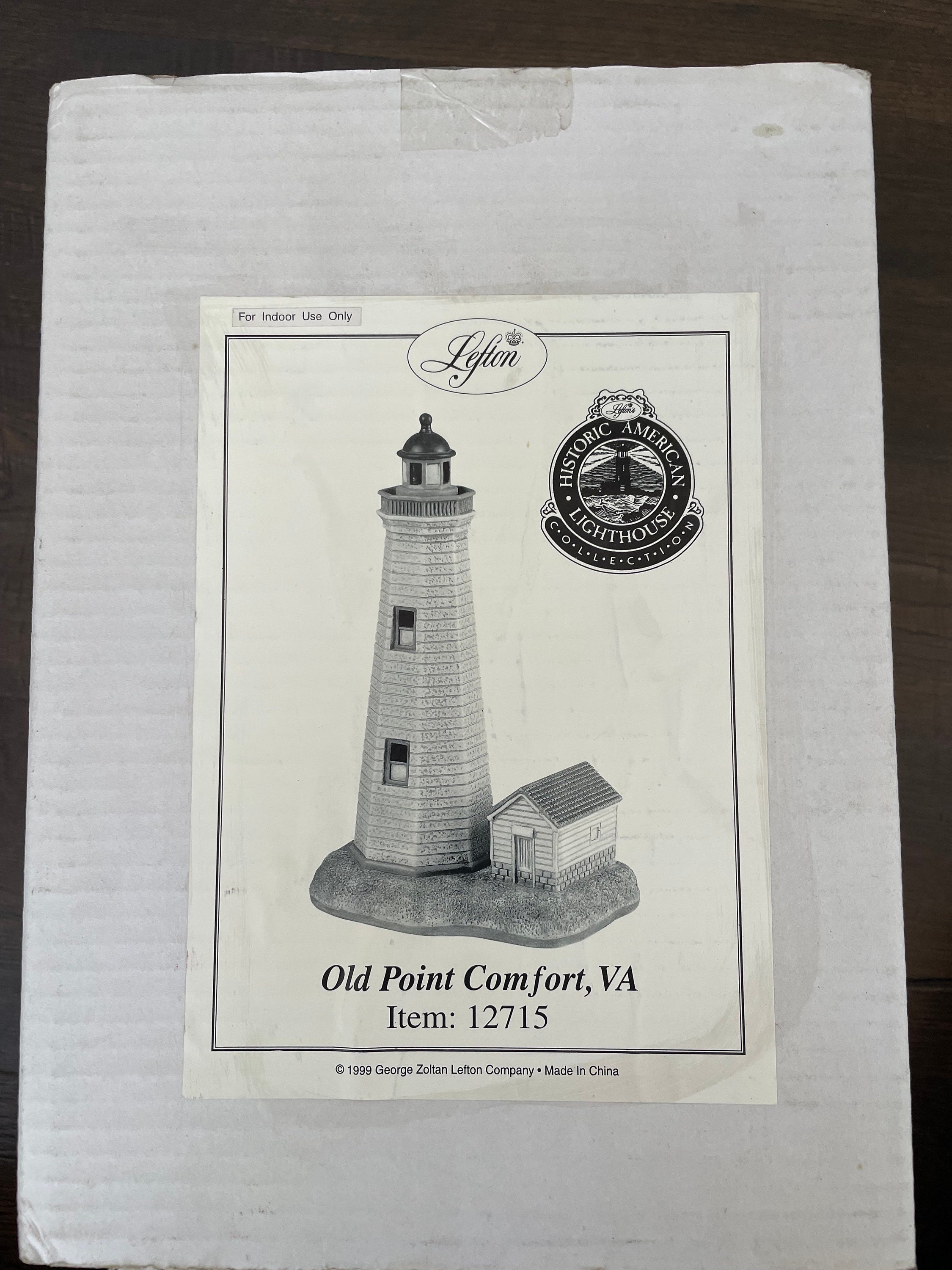 Old Point Comfort Lighthouse Lefton Lighthouse Virginia - Etsy