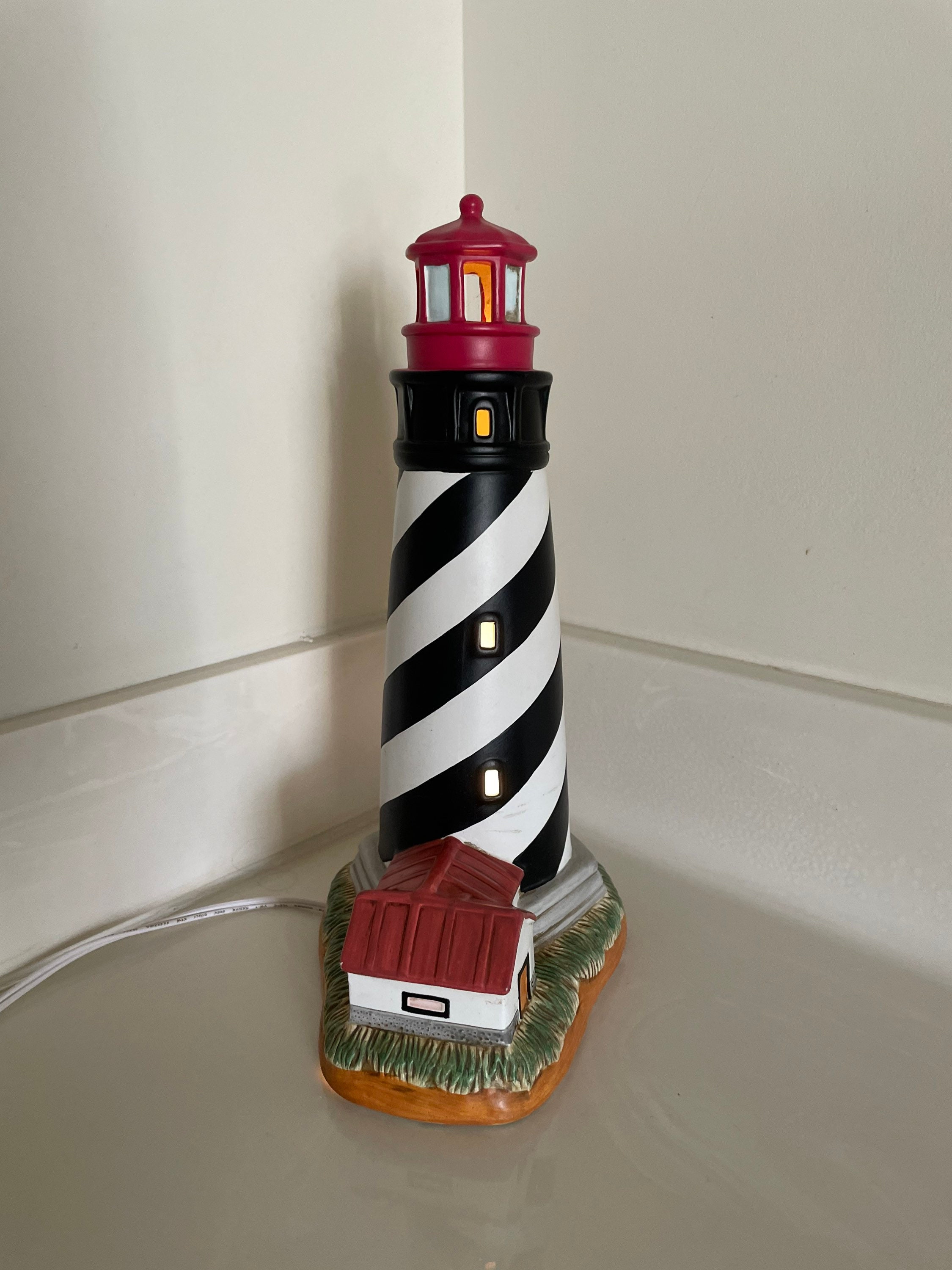 St.augustine Lighthouse Lefton Lighthouse Florida - Etsy