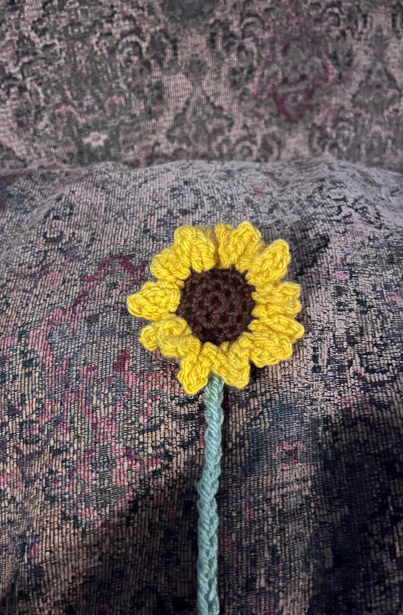 Wildflower Bookmarks/ Puff, Sunflower, Lavender/ Floral Bookmarks/ Boho ...