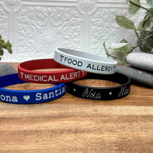 Silicone Allergy Band - Etsy