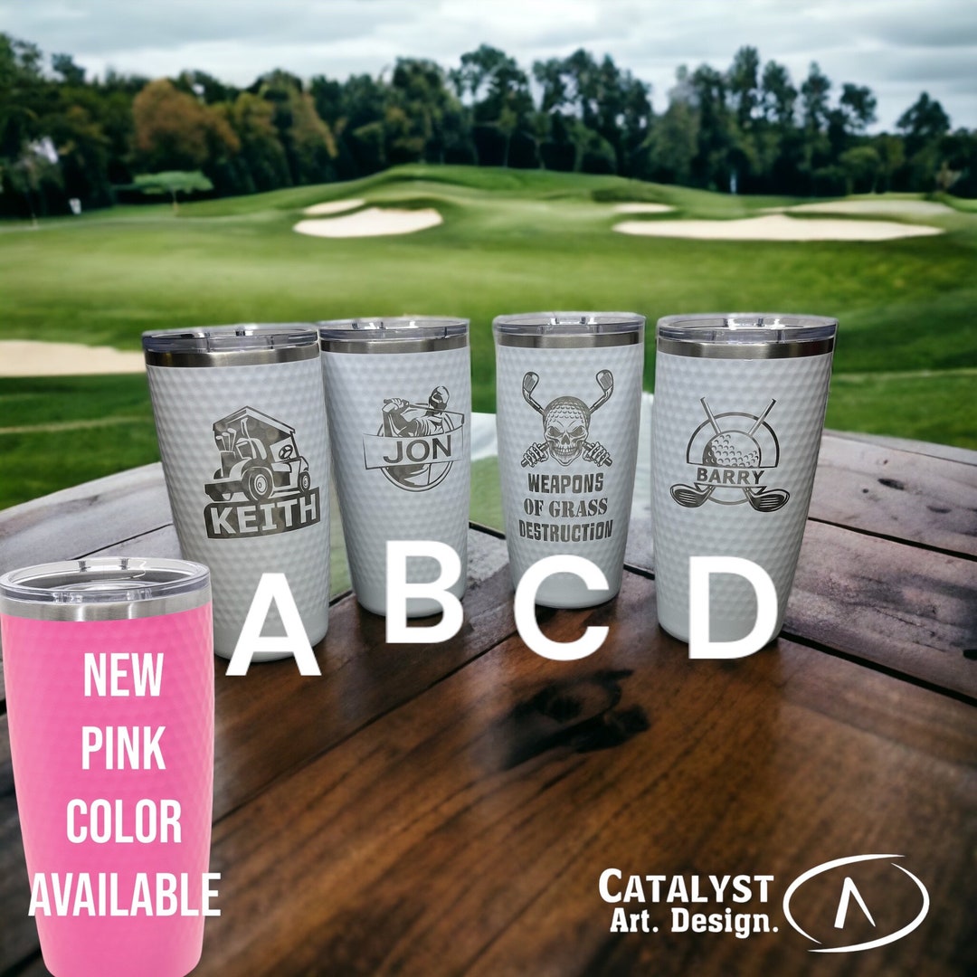 Golf Tumbler, Golf Dimple Tumbler, Men's Golf Tumbler, Ladies Golf ...