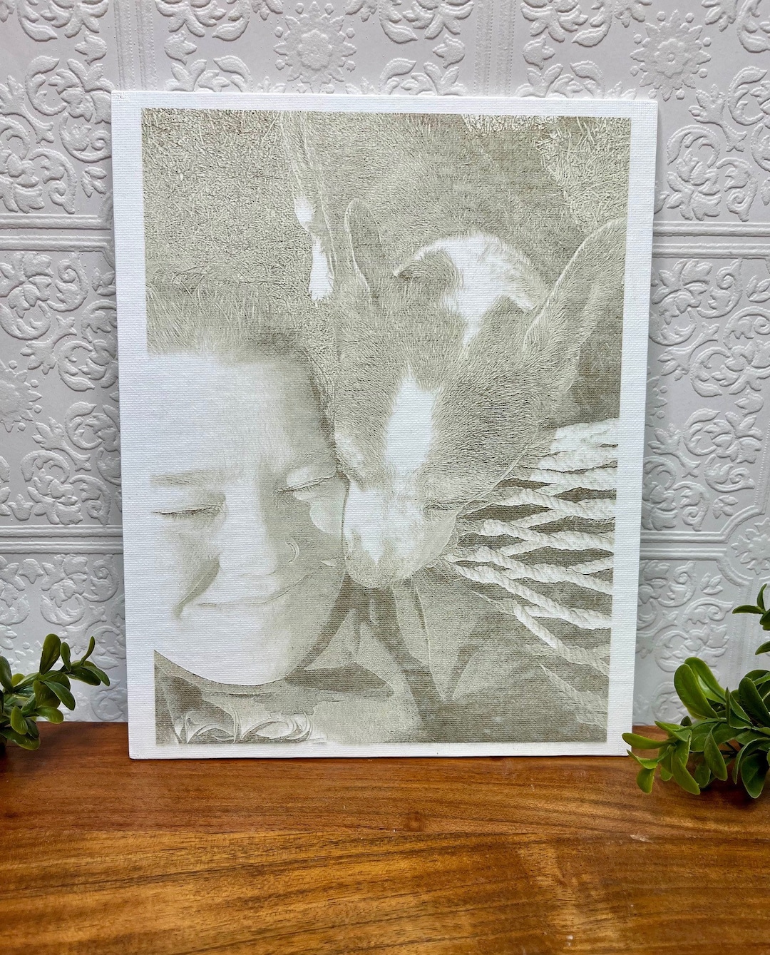 DIY Custom Painting From Photo, 11”x14”laser Engraved Art Craft, Paint ...