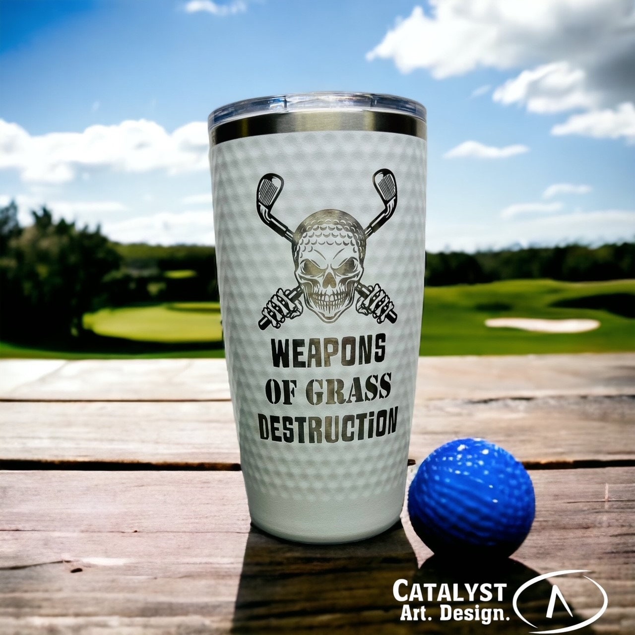 Golf Tumbler, Golf Dimple Tumbler, Men's Golf Tumbler, Ladies Golf ...