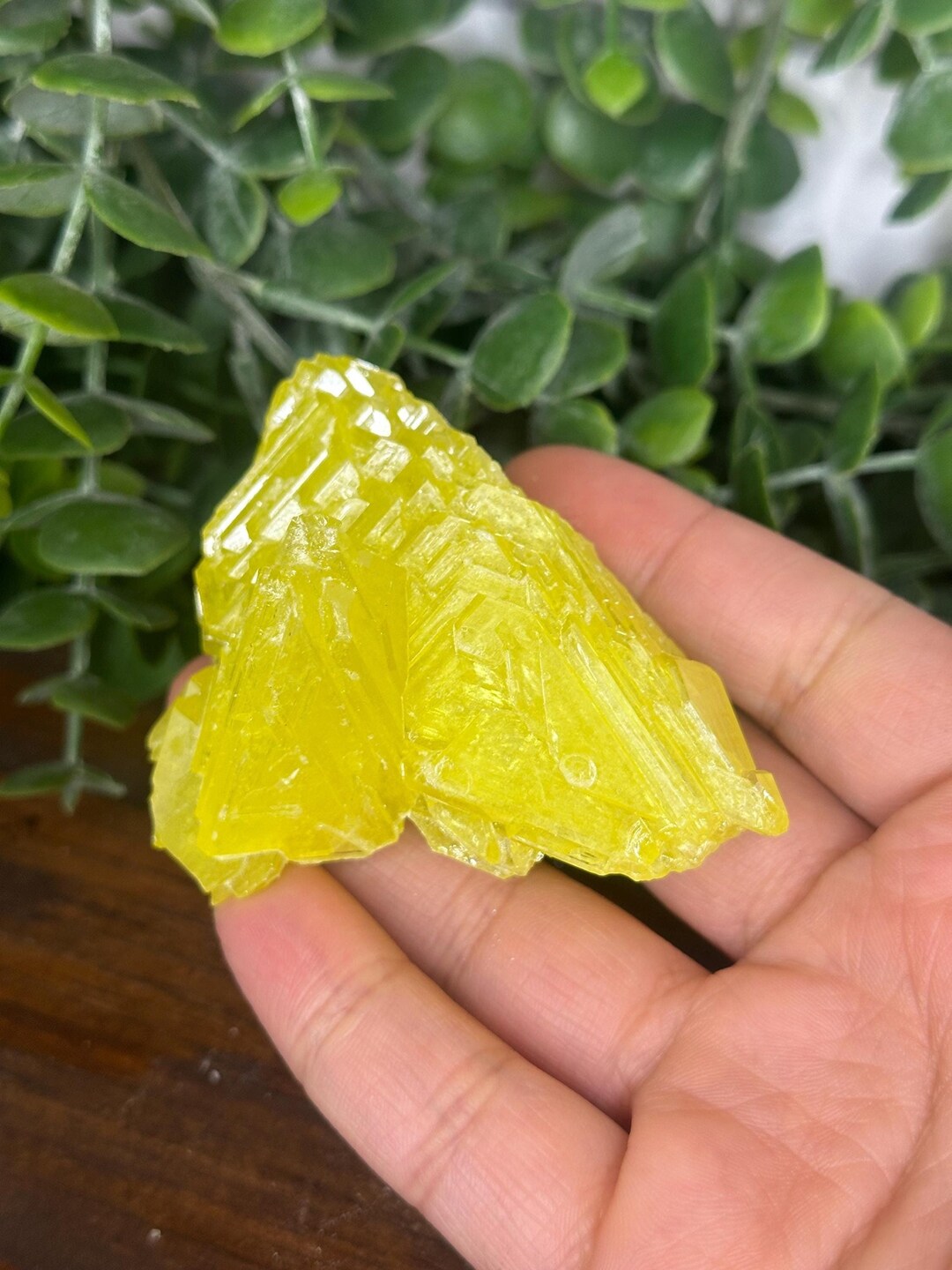 Skeletal Sulfur, Yellow Terminated Sulfur From Bolivia, Natural Mineral ...