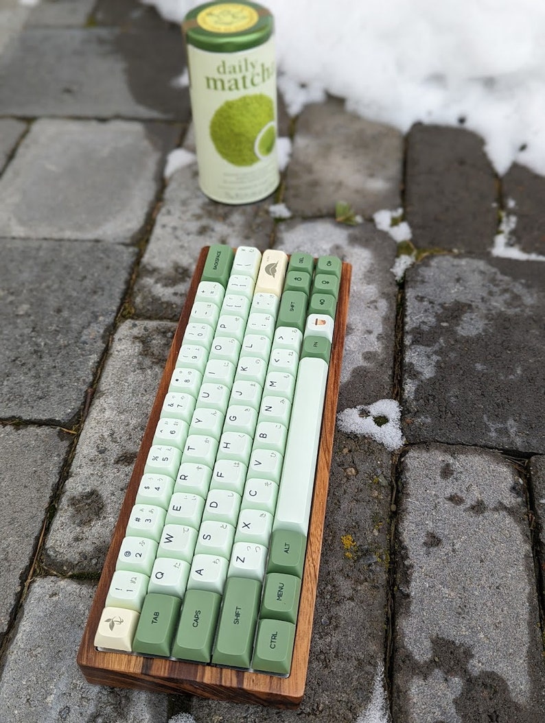 Matcha 60% Mechanical Keyboard - Etsy Australia