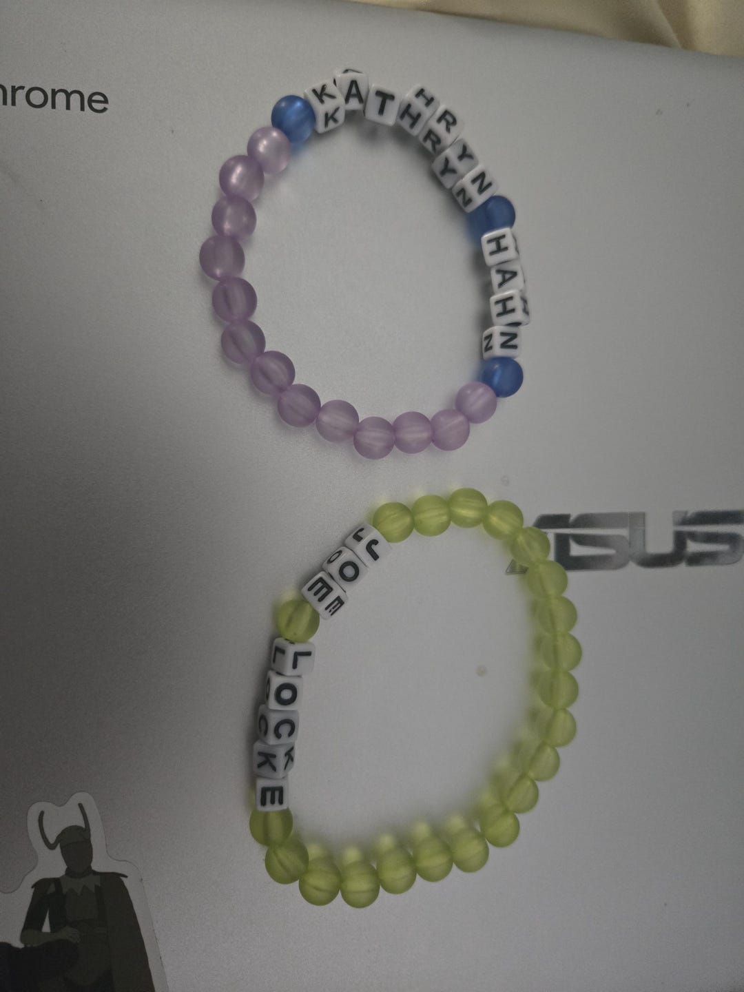 Kathryn Hahn and Joe Locke Beaded Bracelets - Etsy