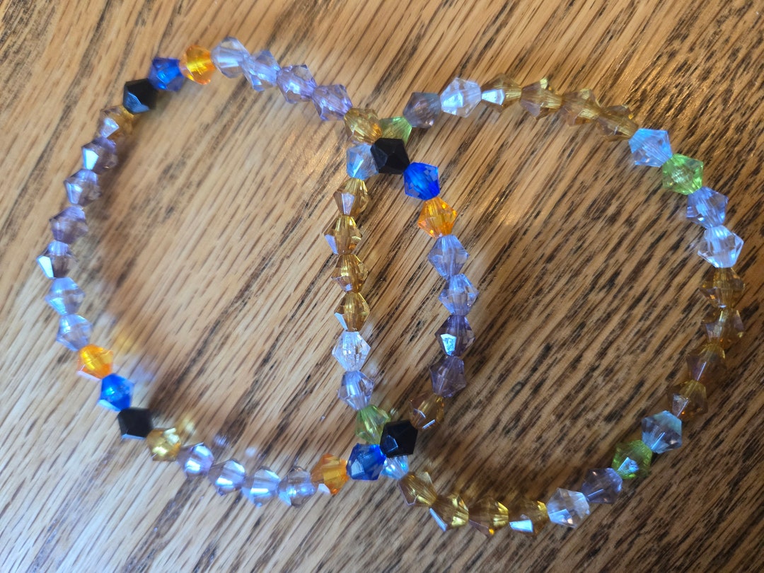 Tech and Phee Bicone Beaded Bracelets - Etsy