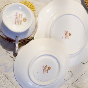 Royal Albert Lady Hamilton Pattern Coffee Set - Etsy UK